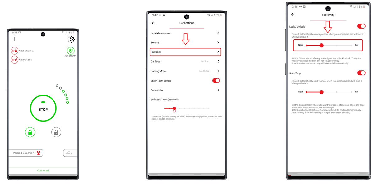 How Car Chabi proximity lock unlock works - Car Chabi